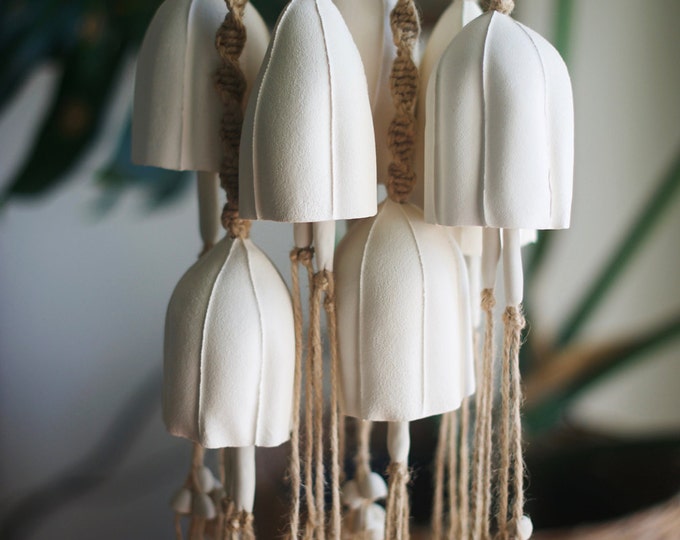 Ceramic Bell, Pottery Bell, Ceramic Wind Chime, Porcelain Bell - Etsy