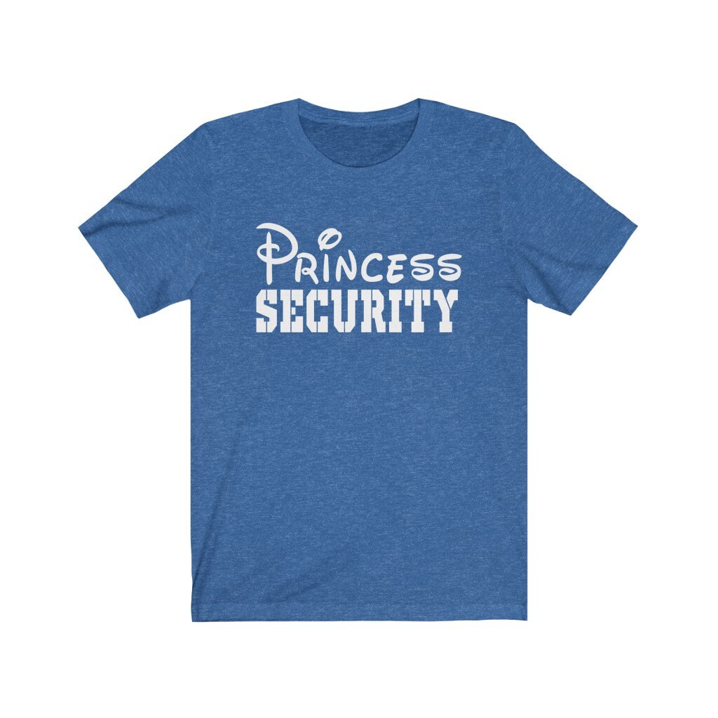 Princess Security Shirt Princess Birthday Shirt Boyfriend - Etsy