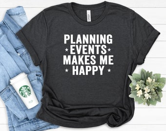 Event Planner Shirt | Etsy