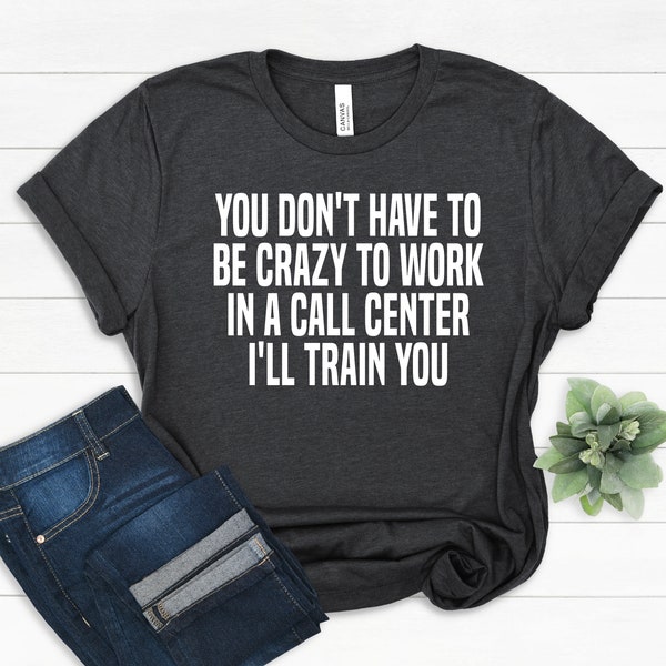 Call Center T Shirt - Etsy