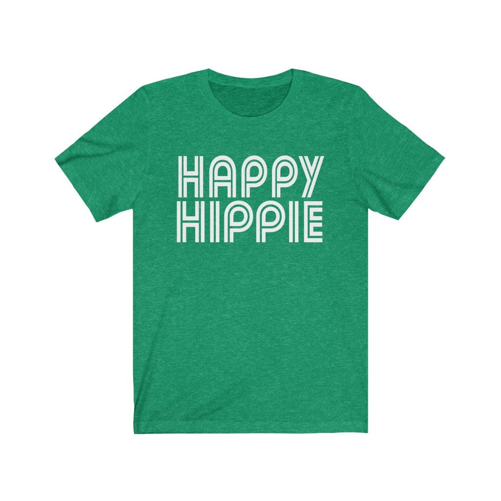 HAPPY Hippie Tees Hippie Tee Hippie T-shirts Hippie Mom - Etsy