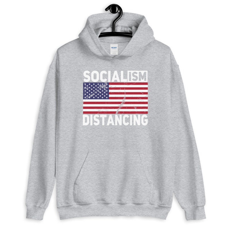 Socialism Distancing Funny Socialism Hoodie, Anti Socialism Tshirts ...
