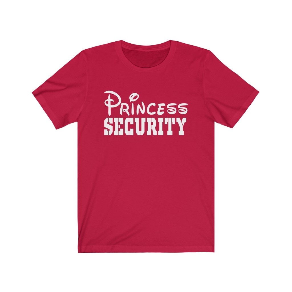 Princess Security Shirt Princess Birthday Shirt Boyfriend - Etsy