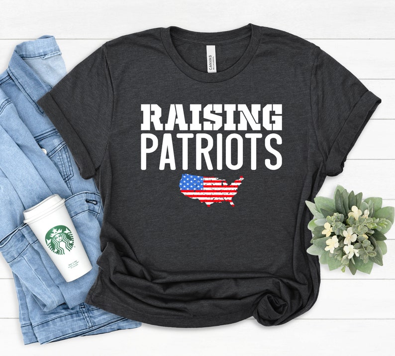 Raising Patriots Conservative Shirt American Mom Lions Not - Etsy