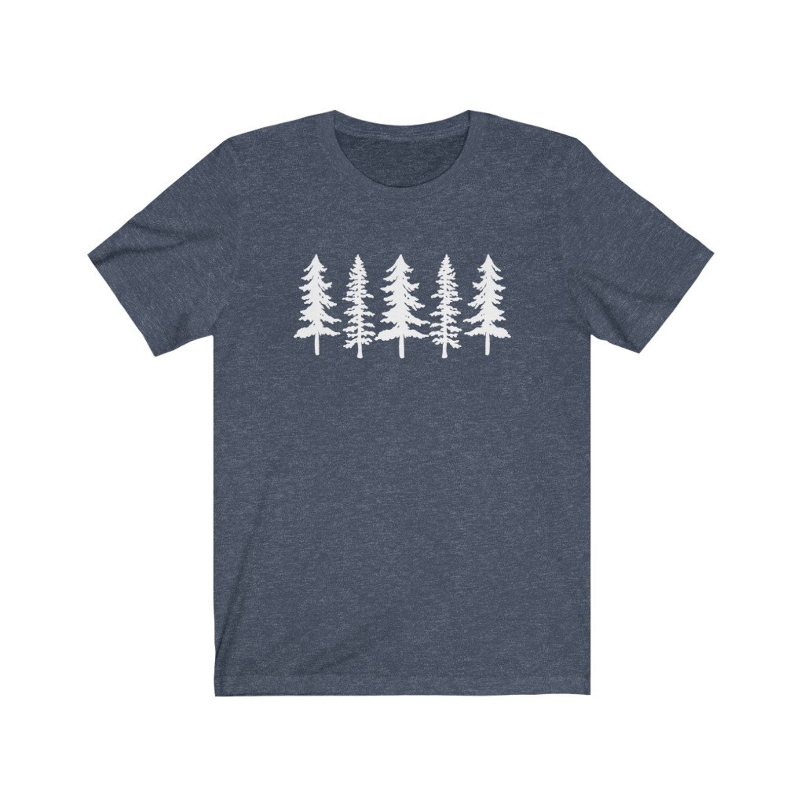 Pine Tree Shirt Hiking T Shirt Mountains Shirt Adventure T - Etsy