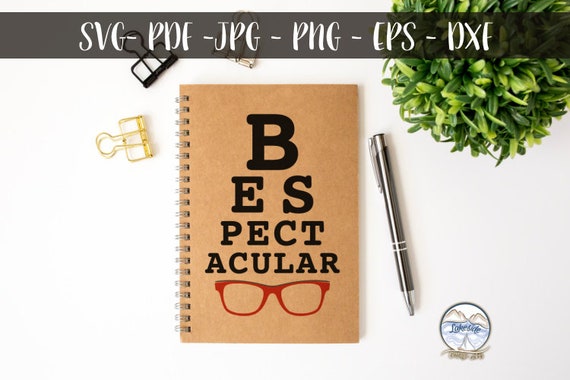Be Spectacular Vision Test Svg Glasses Pride Svg Glasses | Etsy Canada