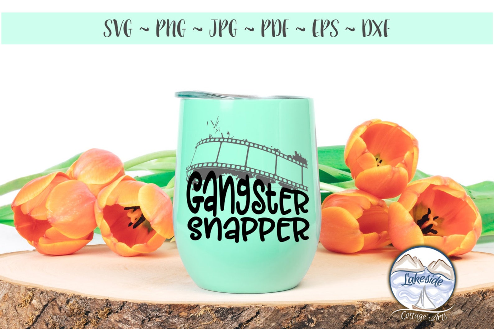 Gangster Snapper Design for Photographers Svg Pdf Jpg | Etsy