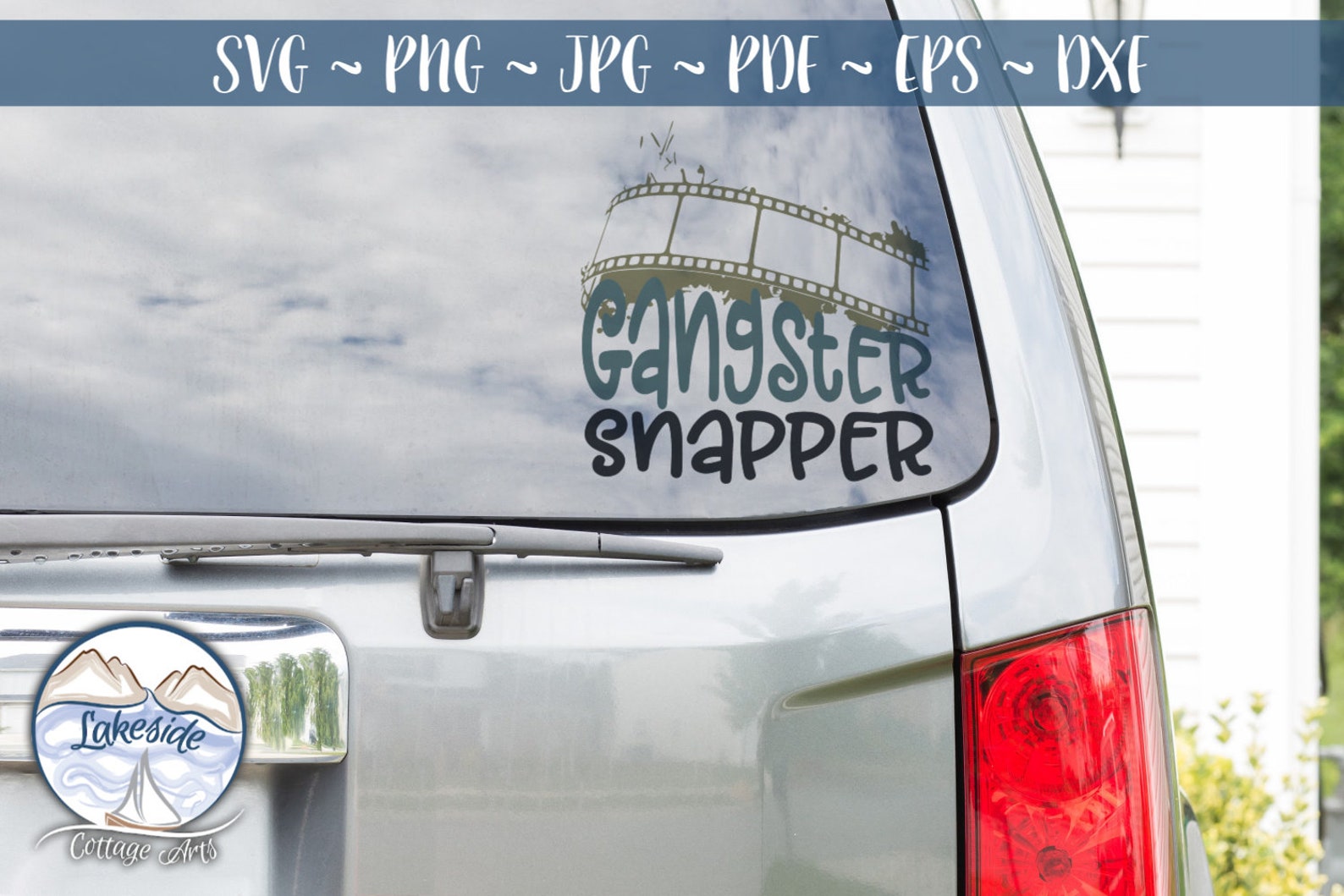 Gangster Snapper Design for Photographers Svg Pdf Jpg | Etsy