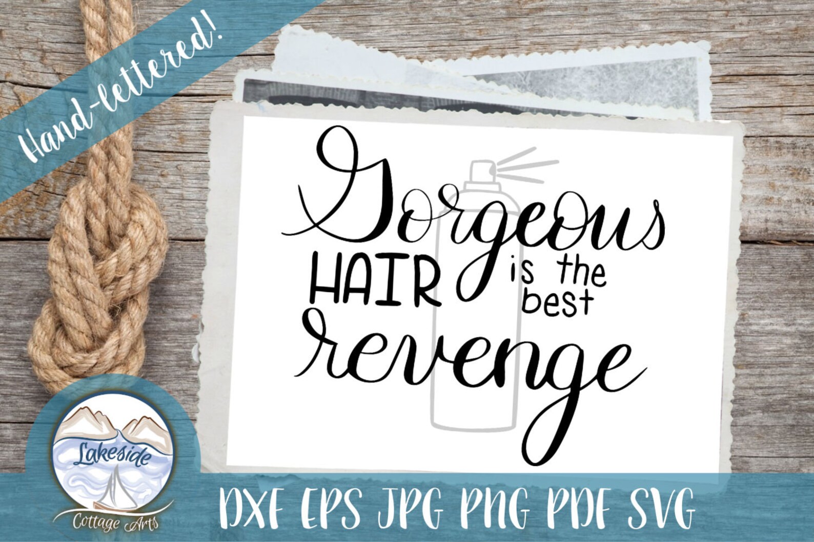 Gorgeous Hair is the Best Revenge Hair Stylist Design Dxf | Etsy