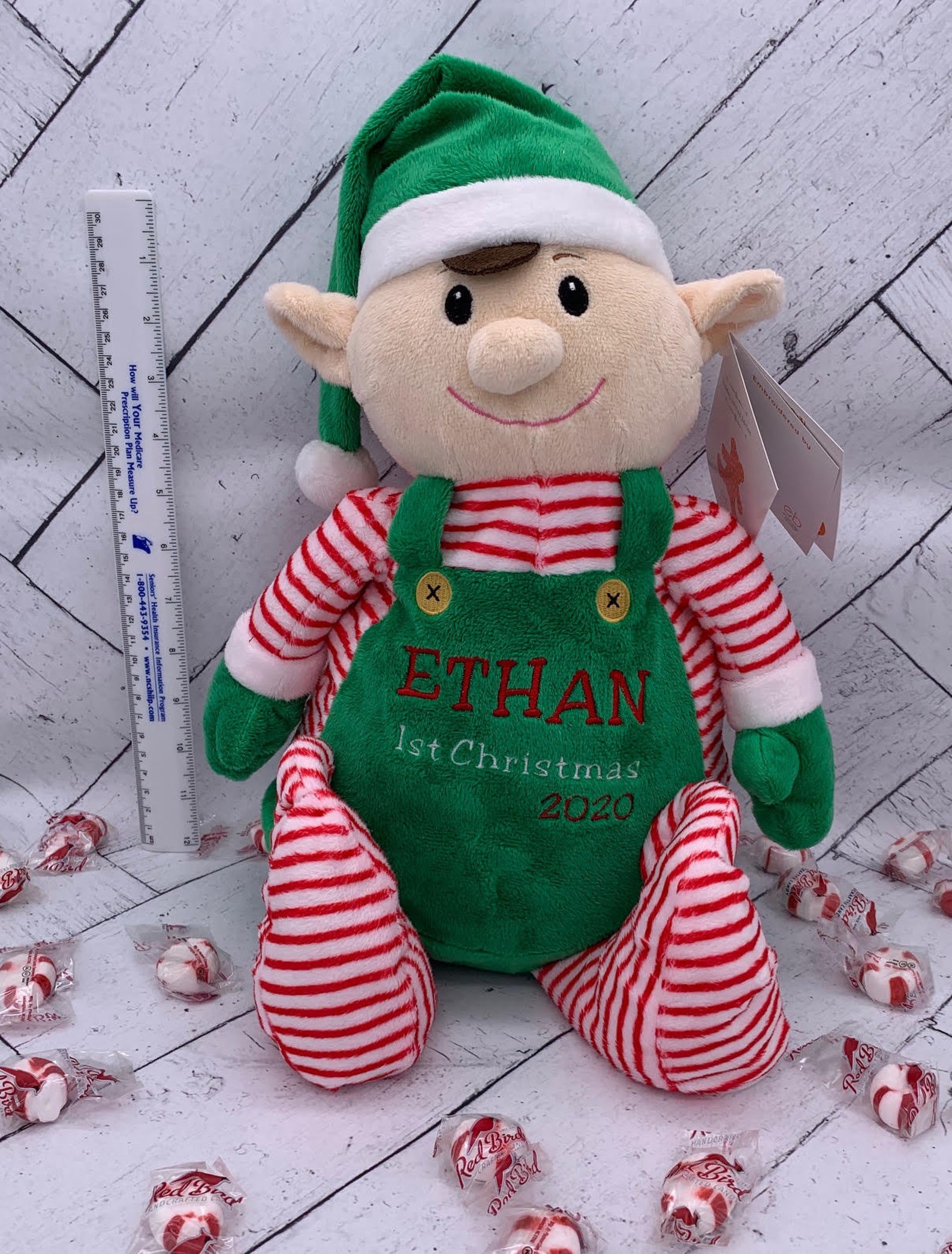 Christmas Elf, 1st Christmas Stuffed Elf, Christmas Stuffed Animal ...