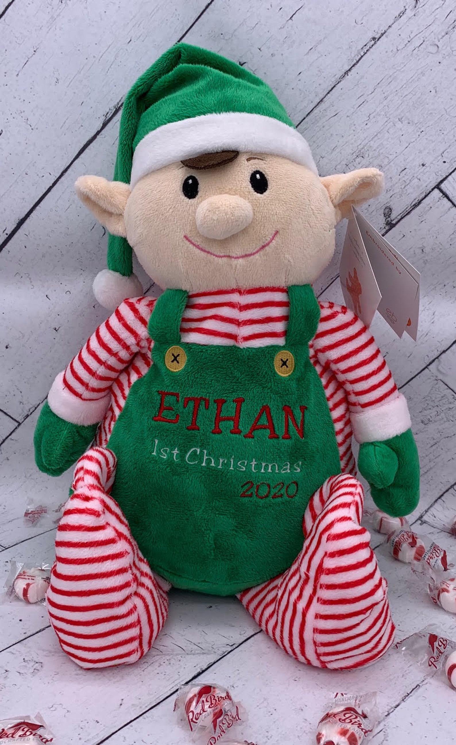 Christmas Elf, 1st Christmas Stuffed Elf, Christmas Stuffed Animal ...