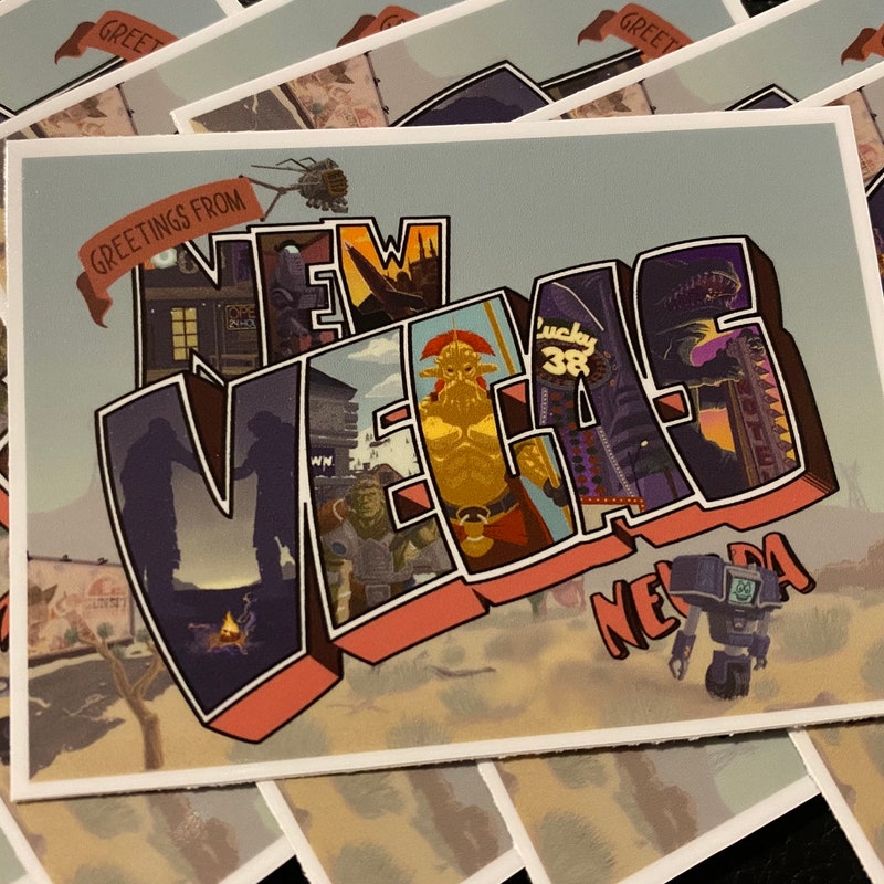 Fallout New Vegas - Etsy