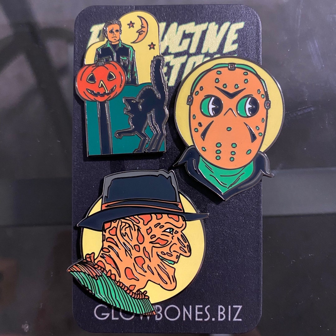 Vintage Halloween Decoration Homage Pin Set - Etsy