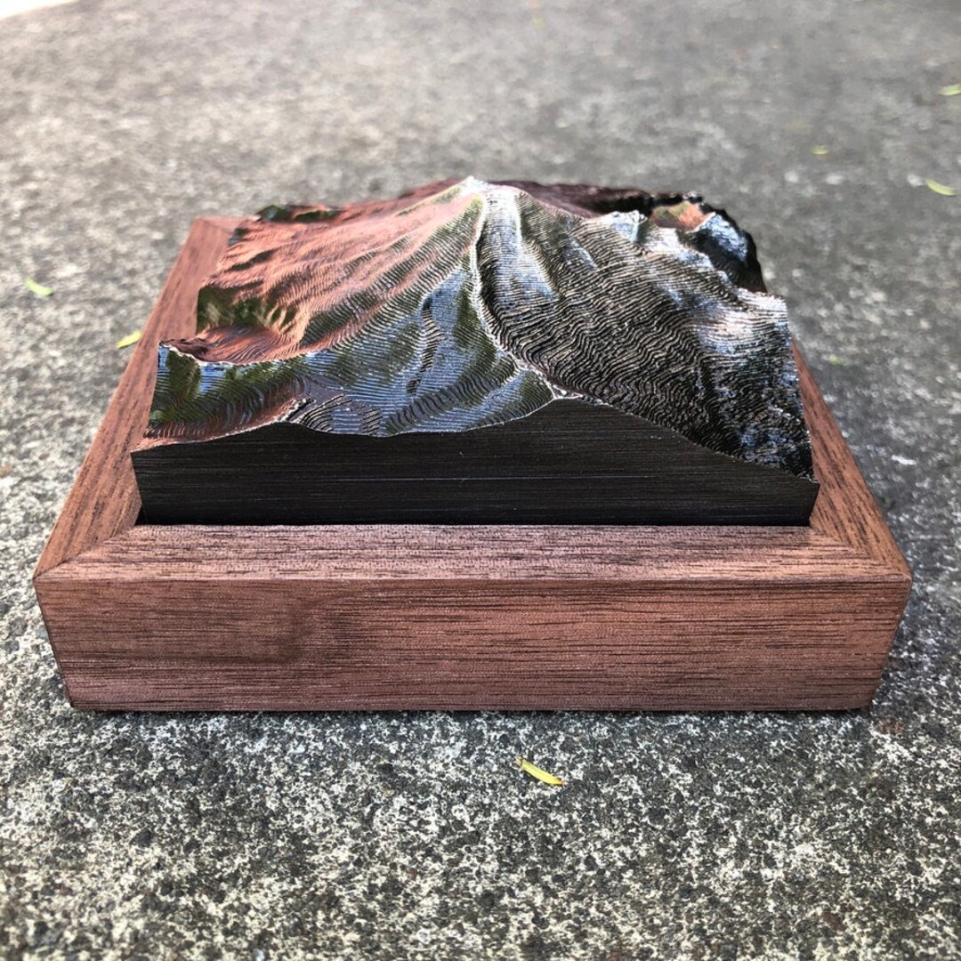 Mt. Baker Box in Metal 'blackened Steel' Finish - Etsy