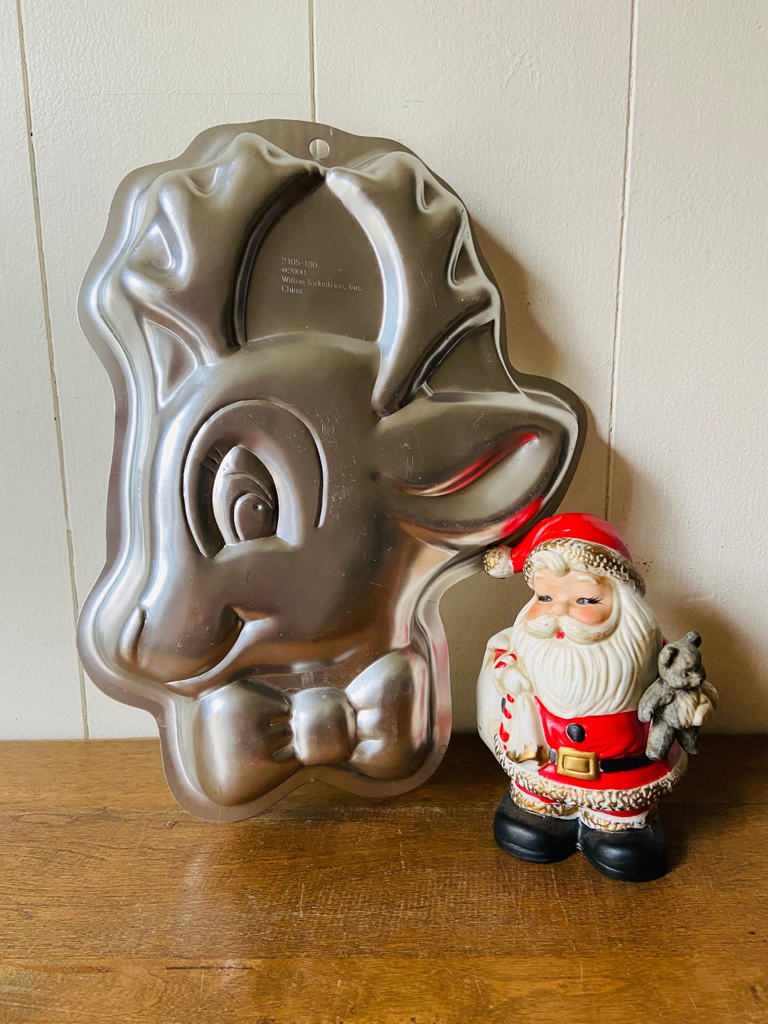 Vintage Wilton Rudolph Reindeer Cake Pan, 2000 - Etsy