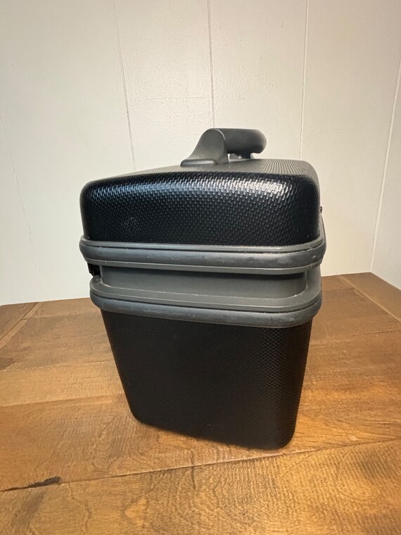 BLACK /Samsonite Train Case/Textured Hard Train Case/… - Gem