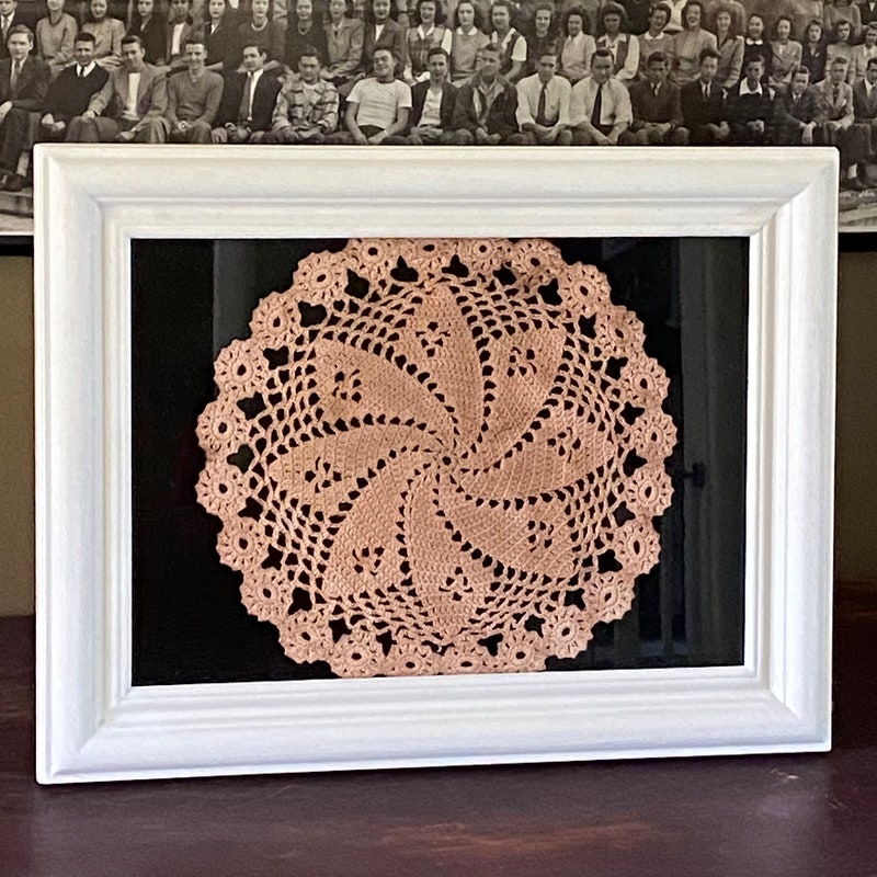 Framed Doily - Etsy