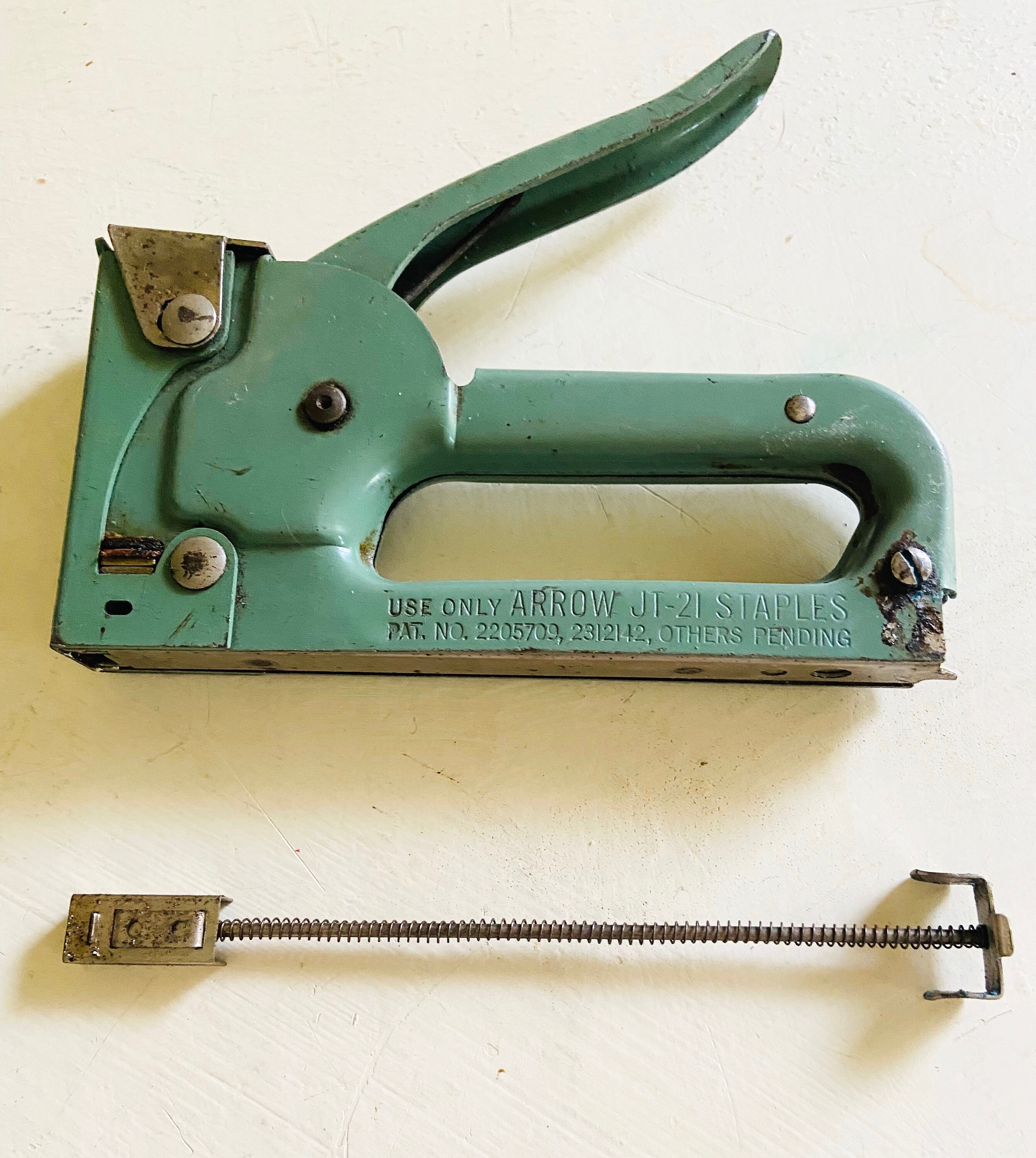 Vintage Arrow Fastener/vintage Green/ Model JT-21 /arrow Fastener Co ...