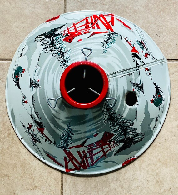 Midcentury Metal Christmas Tree Stand/ Coloramic/ Nostalgic - Etsy