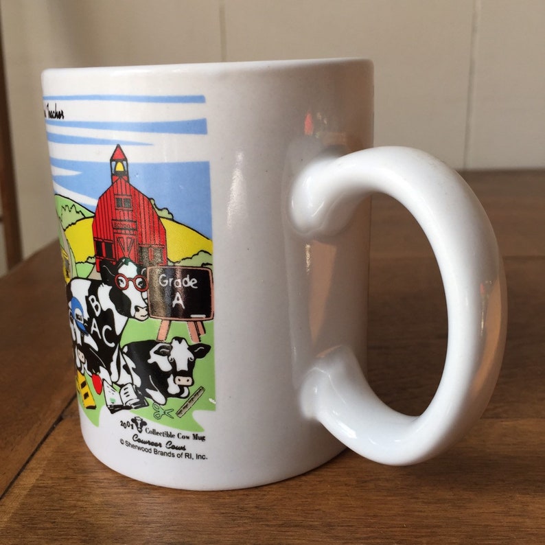 2001/ COWREER Cows Mug/ Certified Public Accountant Mug / - Etsy
