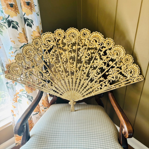 Decorative Wall Fan Large - Etsy