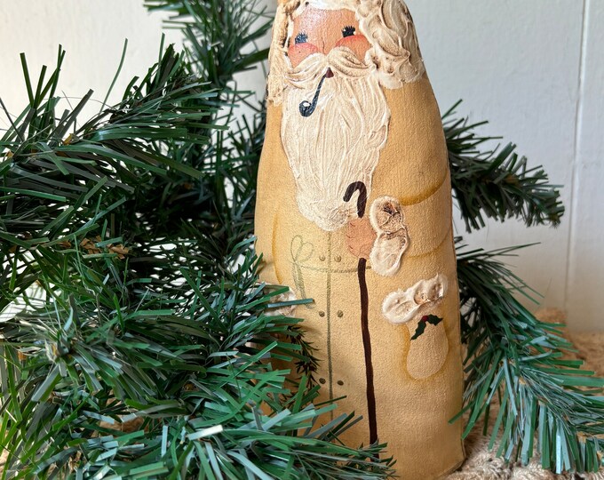 Old World Santa/ Artist Lynn Rider / Handmade/ Hand Painted / 1992 - Etsy