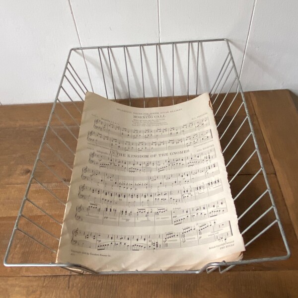Wire File Basket - Etsy