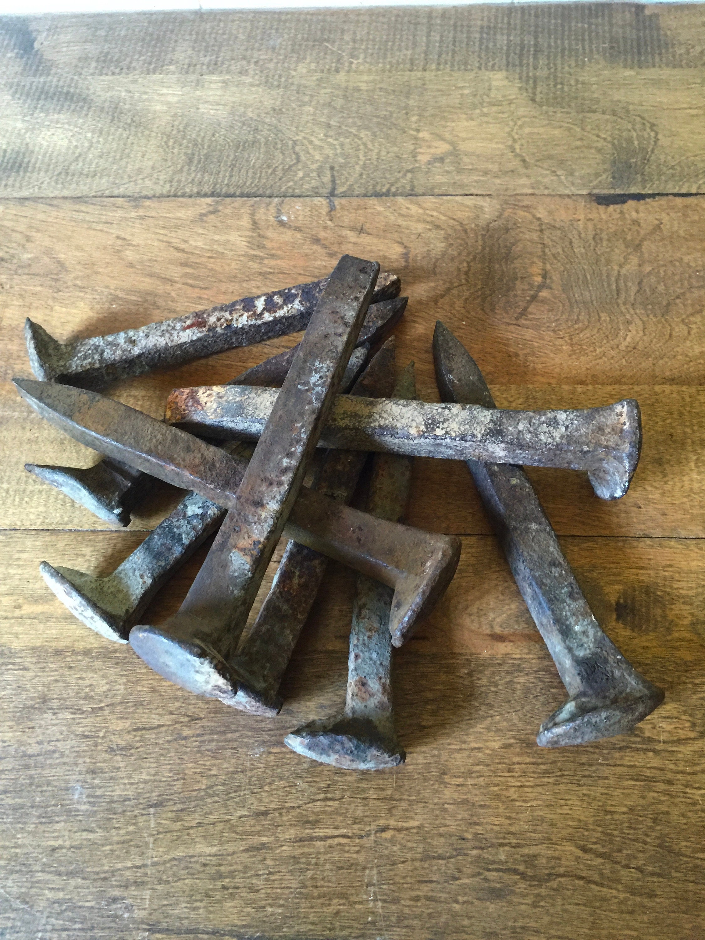 Antique/Vintage Railroad Spikes Blacksmith RR/Train Track | Etsy