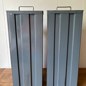 Vintage Lit-ning Metal 2-drawer File Cabinet: Industrial Office Salvage ...