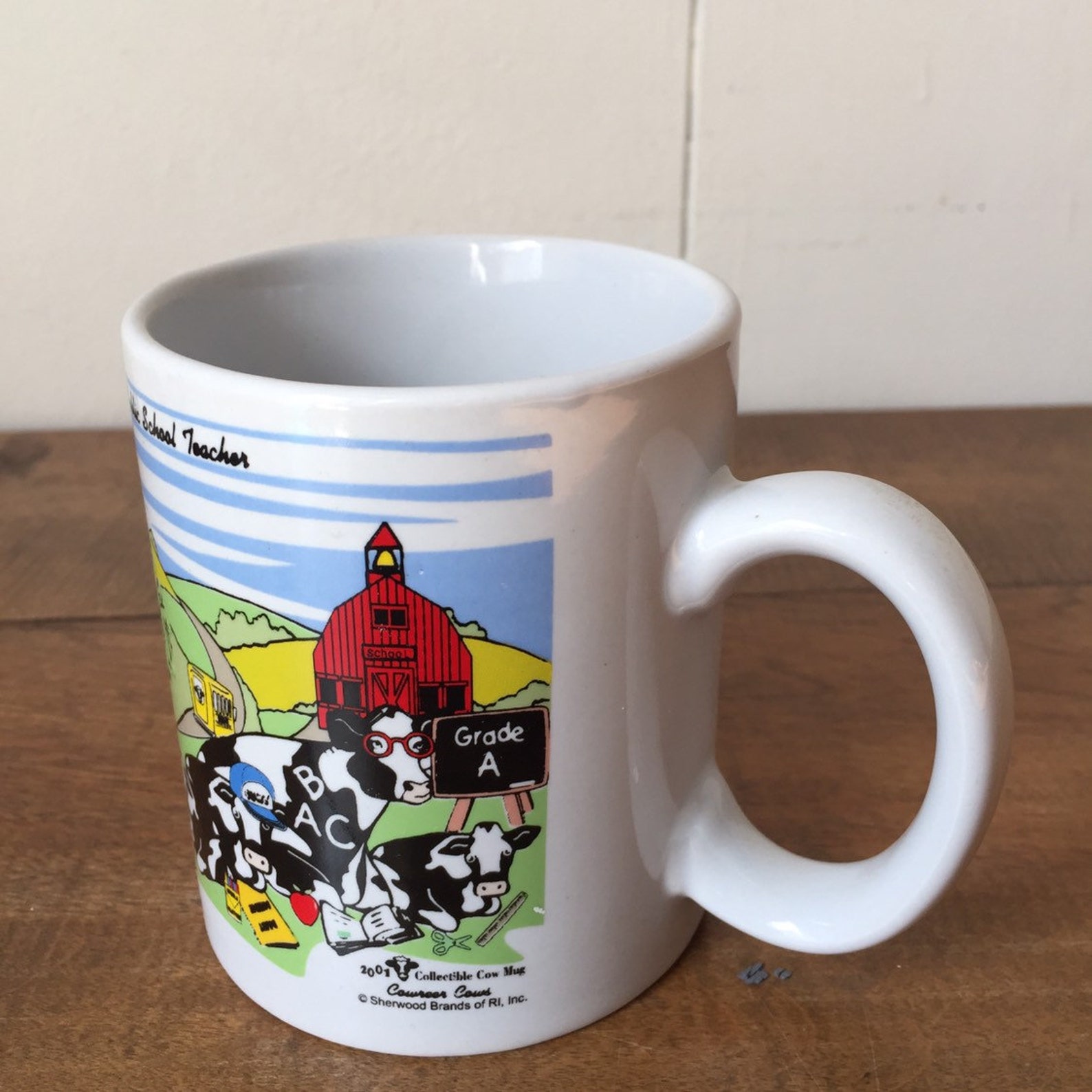2001/ COWREER Cows Mug/ Certified Public Accountant Mug / | Etsy