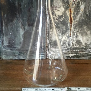 Large Pyrex Glass Flask/ Corning/erlenmeyer Flask/ 2000 Ml - Etsy