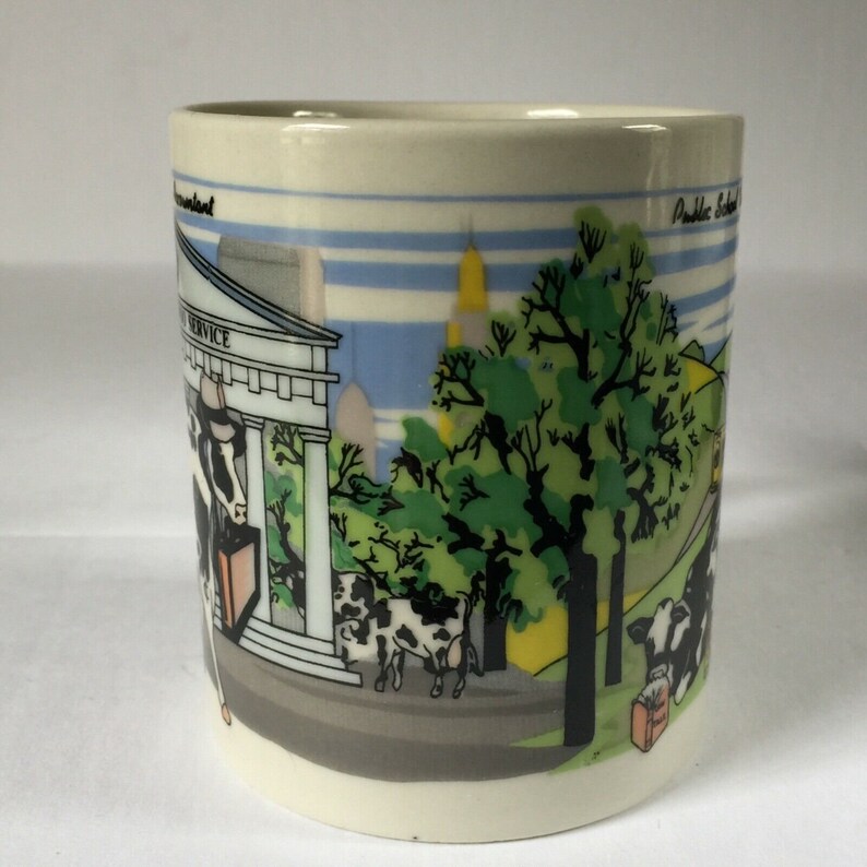 2001/ COWREER Cows Mug/ Certified Public Accountant Mug / - Etsy