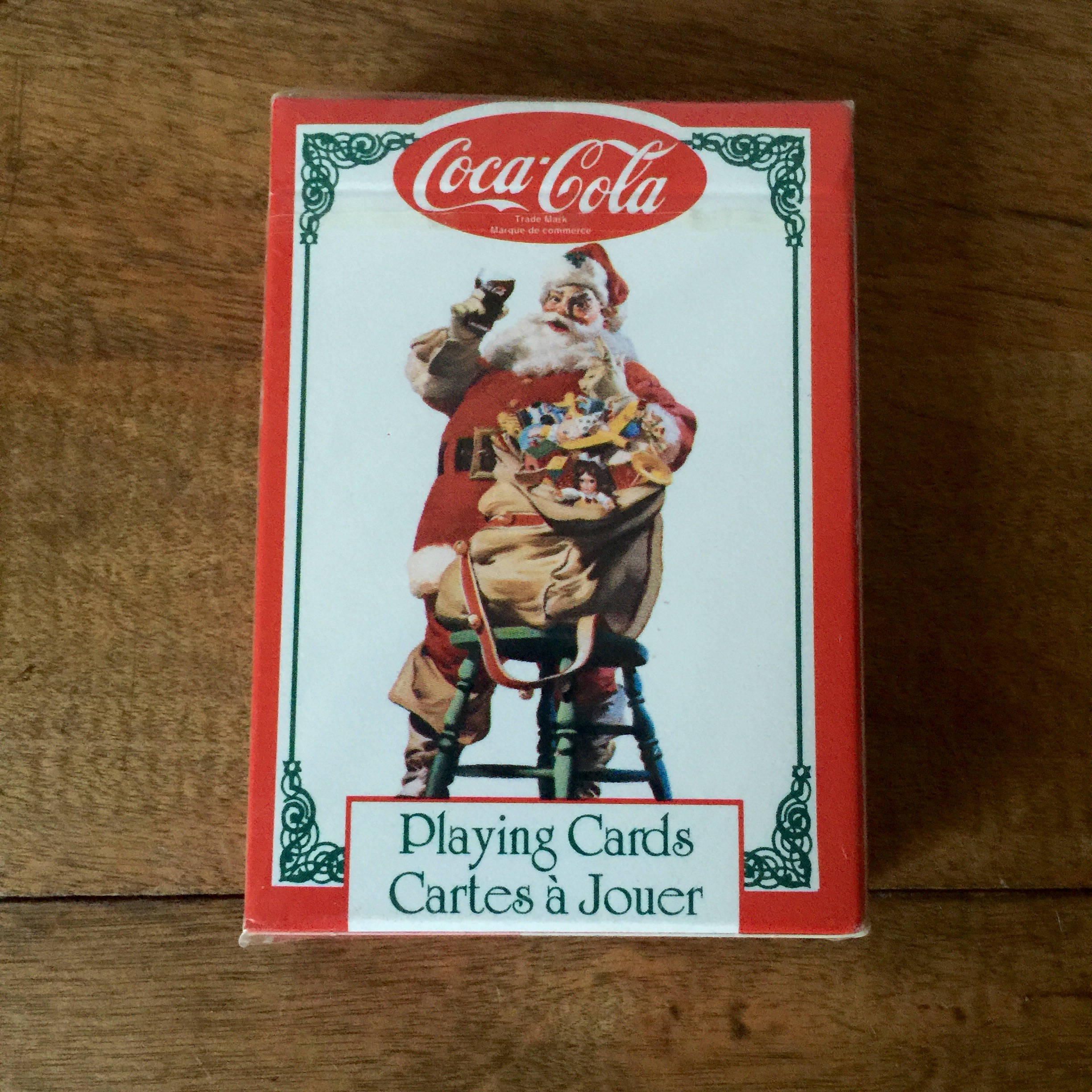 1994/Vintage Coca-Cola Santa Playing Cards/Unopened-Sealed | Etsy