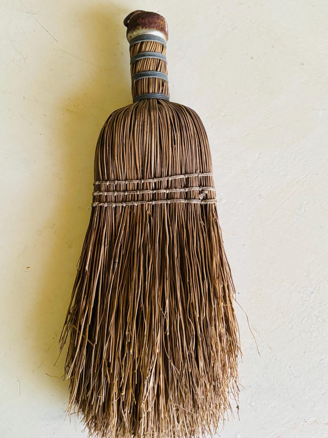 Old Whisk Broom/ Handheld Whisk Broom/ Vintage Collectible Whisk Broom ...
