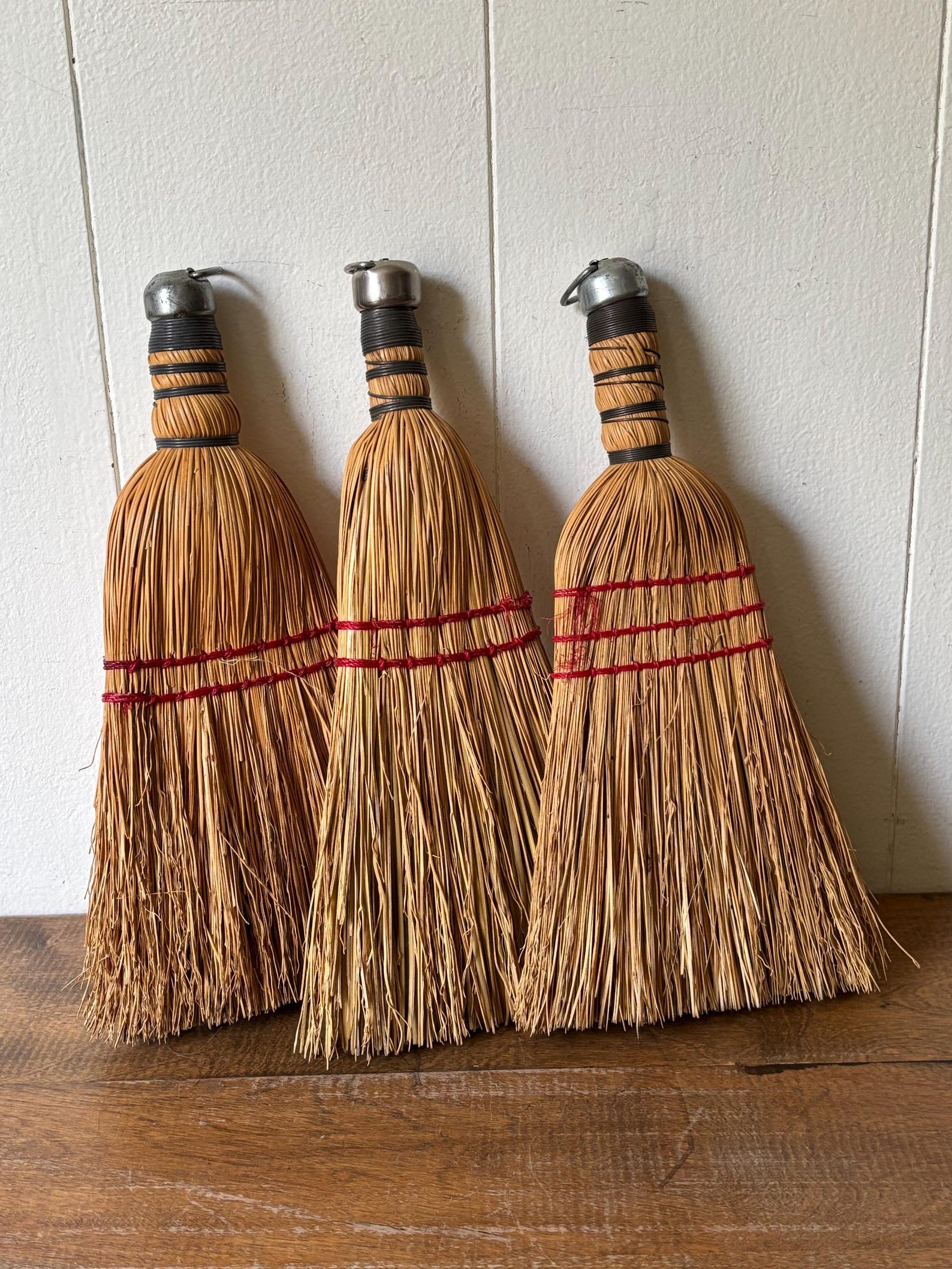 Whisk Brooms/ Handheld Whisk Broom/ Natural Bristles/ 1950 /display ...