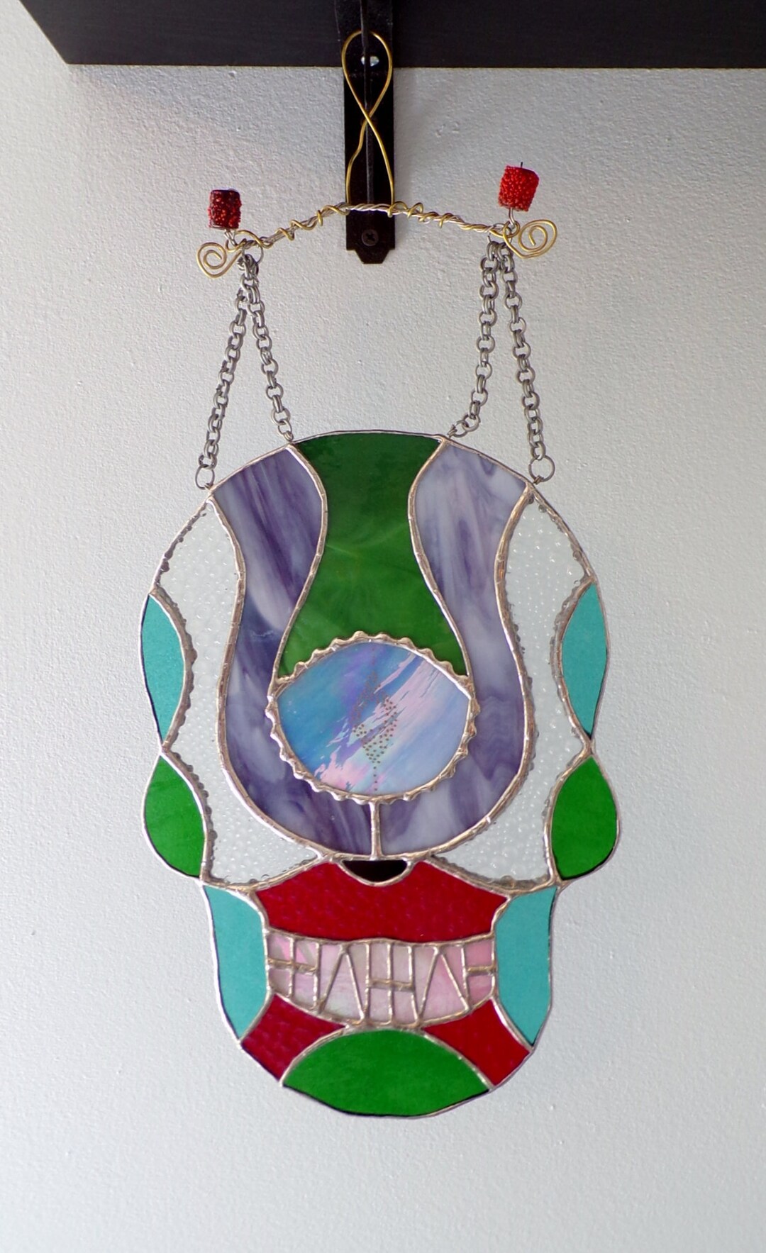 Handcrafted Stained Glass Cyclops Window Hanging - Etsy