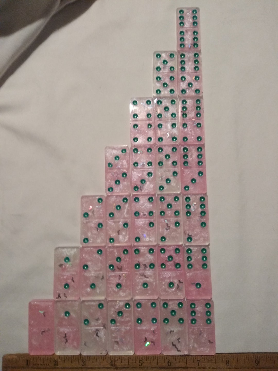 Pink Bat Dominoes - Etsy