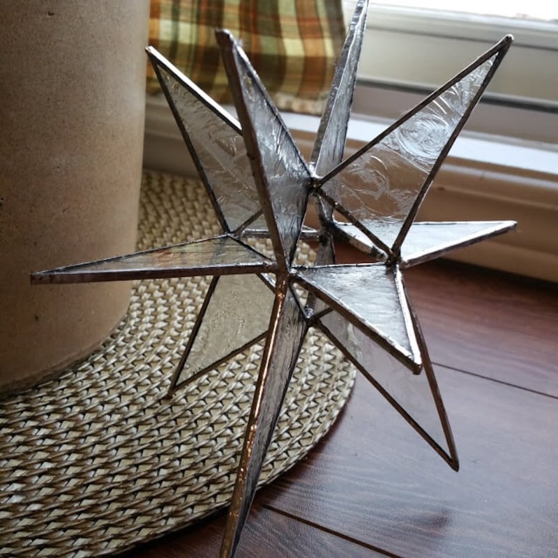 Moravian Star Tree Topper - Etsy