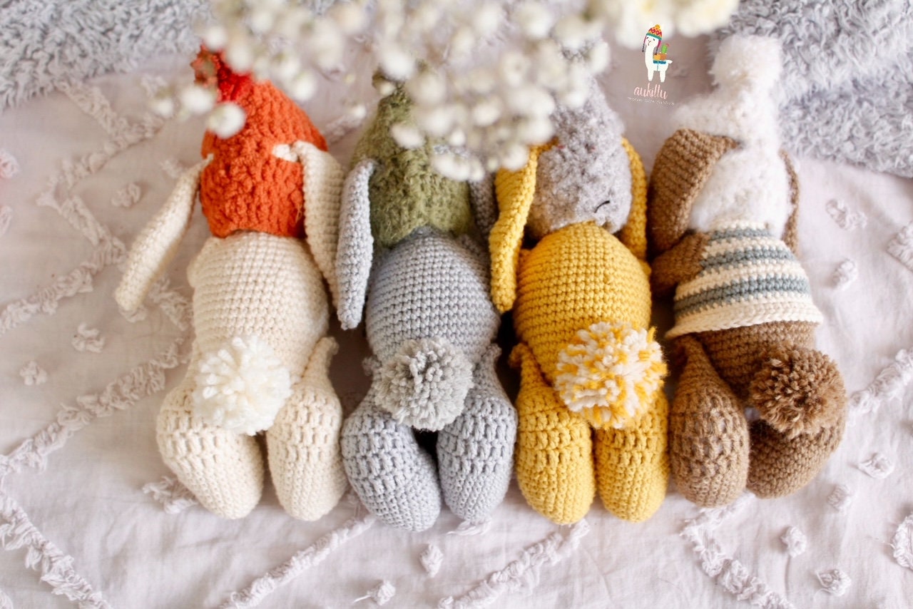 PDF Only John John the Rabbit Crochet Pattern - Etsy