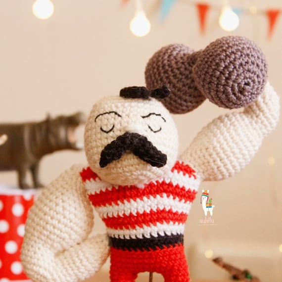 PDF Only the Strong Man Diy Crochet Pattern - Etsy