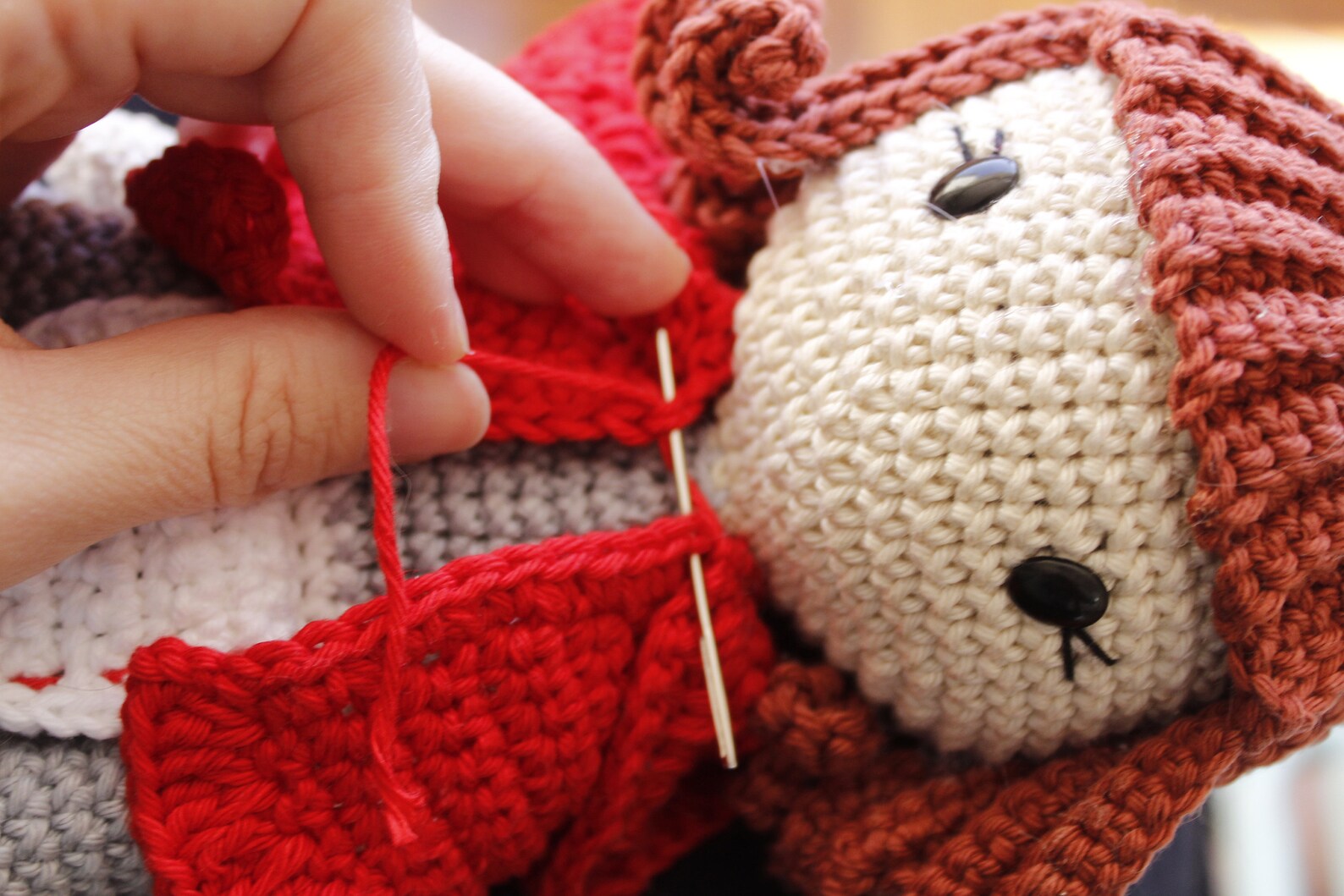 Little Red Riding Hood Crochet Pattern (amigurumi Pattern) - Etsy