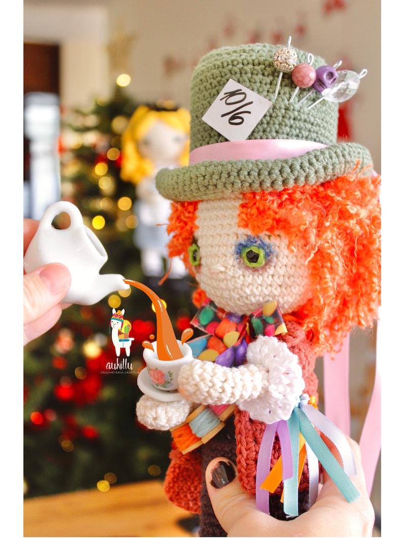 PDF ONLY Mad Hatter Crochet Diy Pattern - Etsy