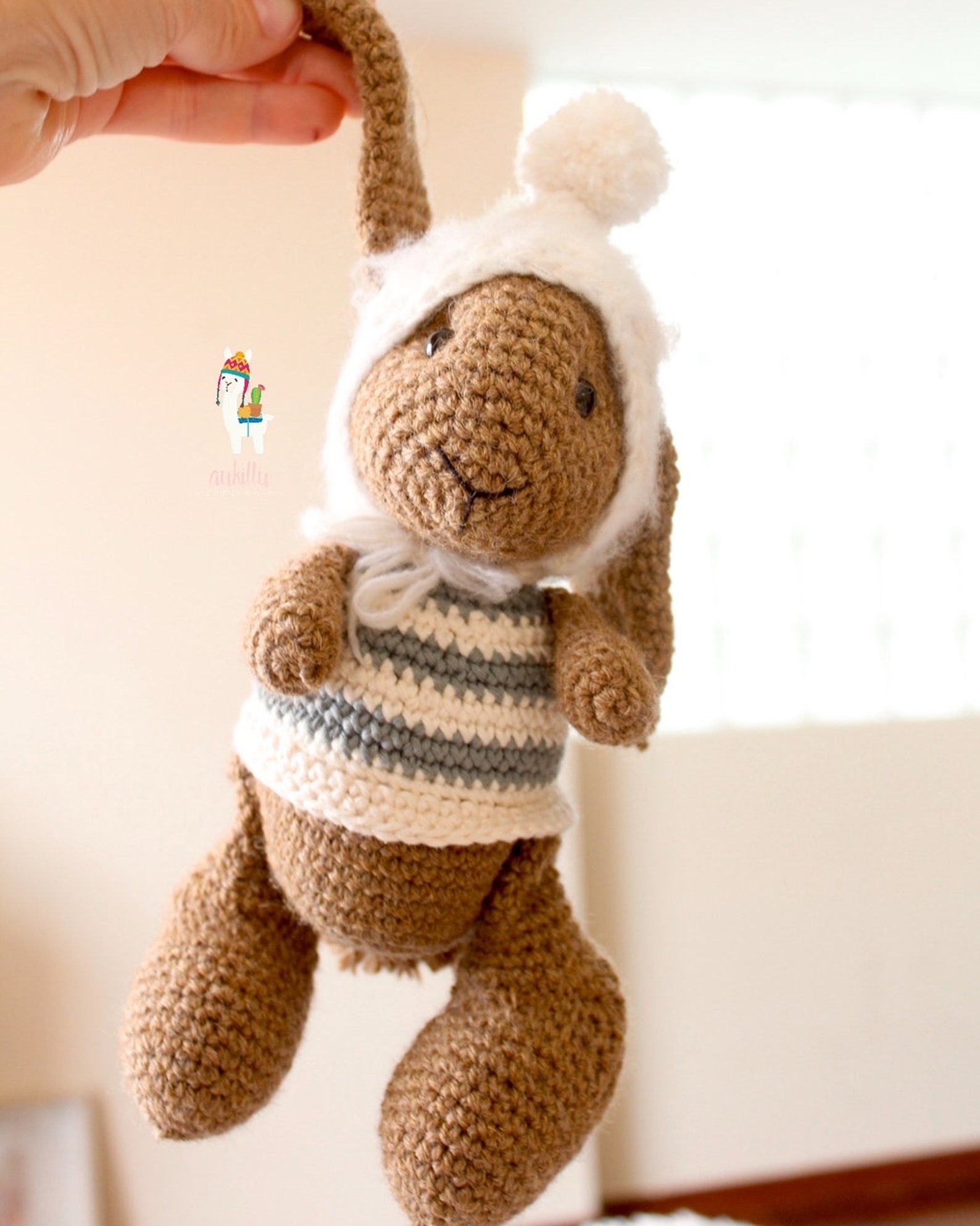 PDF Only John John the Rabbit Crochet Pattern | Etsy