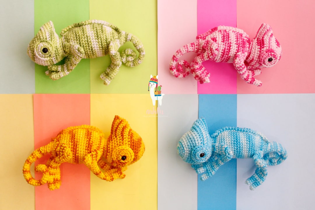 PDF Napoleon the Chameleon Crochet Pattern (amigurumi Pattern) - Etsy