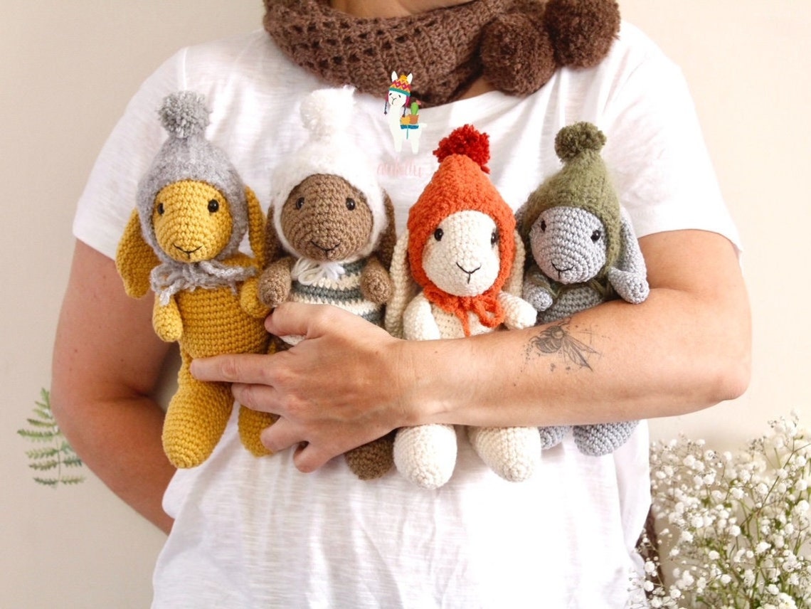 PDF Only John John the Rabbit Crochet Pattern - Etsy