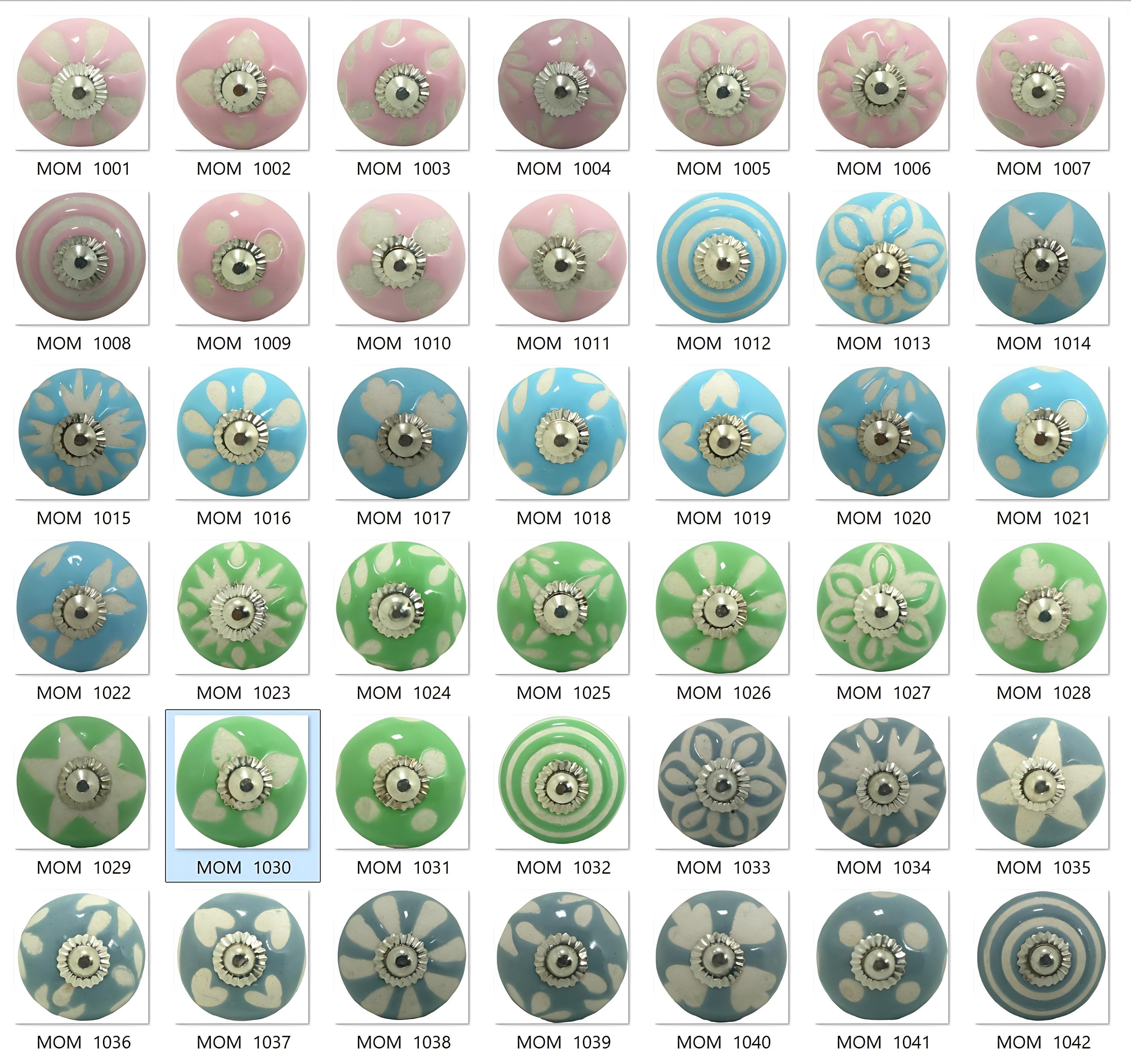 Ceramic Knobs | Handmade Cabinet & Drawer Pulls | Decorative Furniture ...