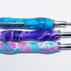 Seam Ripper, Acrylic Seam Ripper, Dark Purple Swirl, Hand Turned, Self ...