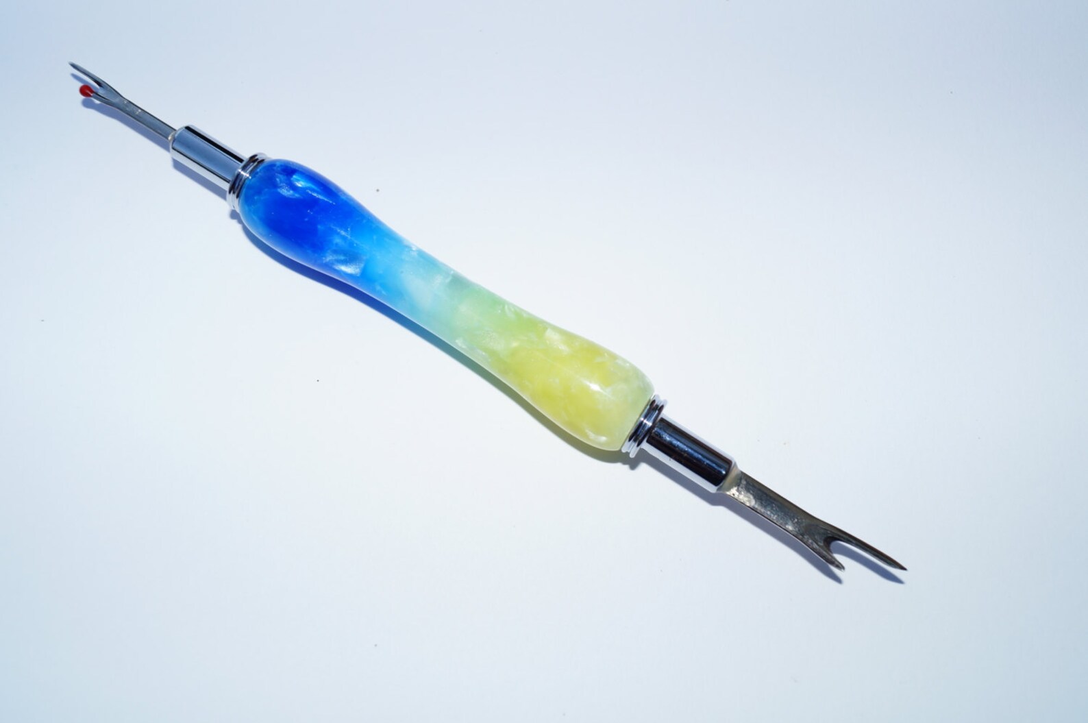 Seam Ripper Acrylic Seam Ripper Rainbow Blue and Yellow - Etsy
