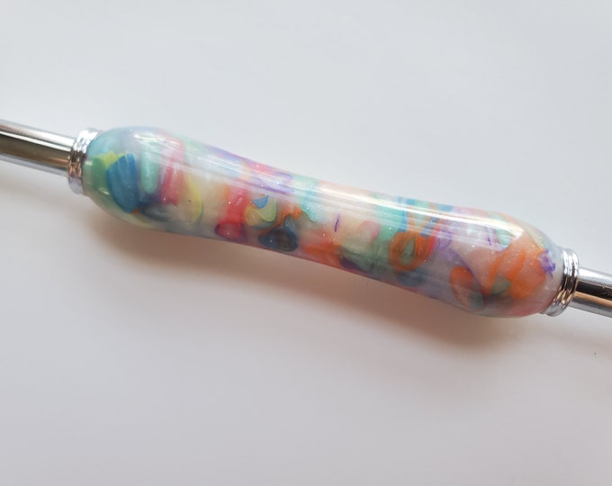 Acrylic Seam Ripper, Seam Ripper, Rainbow Bright, Hand Turned, Self ...