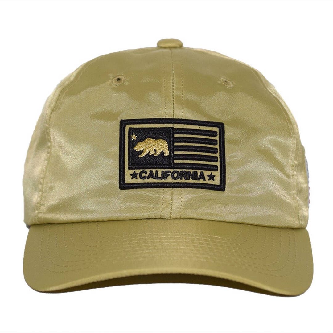 New California Bear 3D Puff USA Flag Embroidered Durable Nylon ...